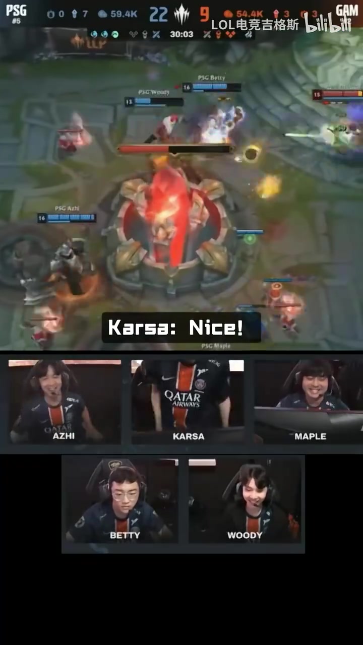 karsa：上次进S赛是S10了，很想亲手再打进一次世界赛-直播吧