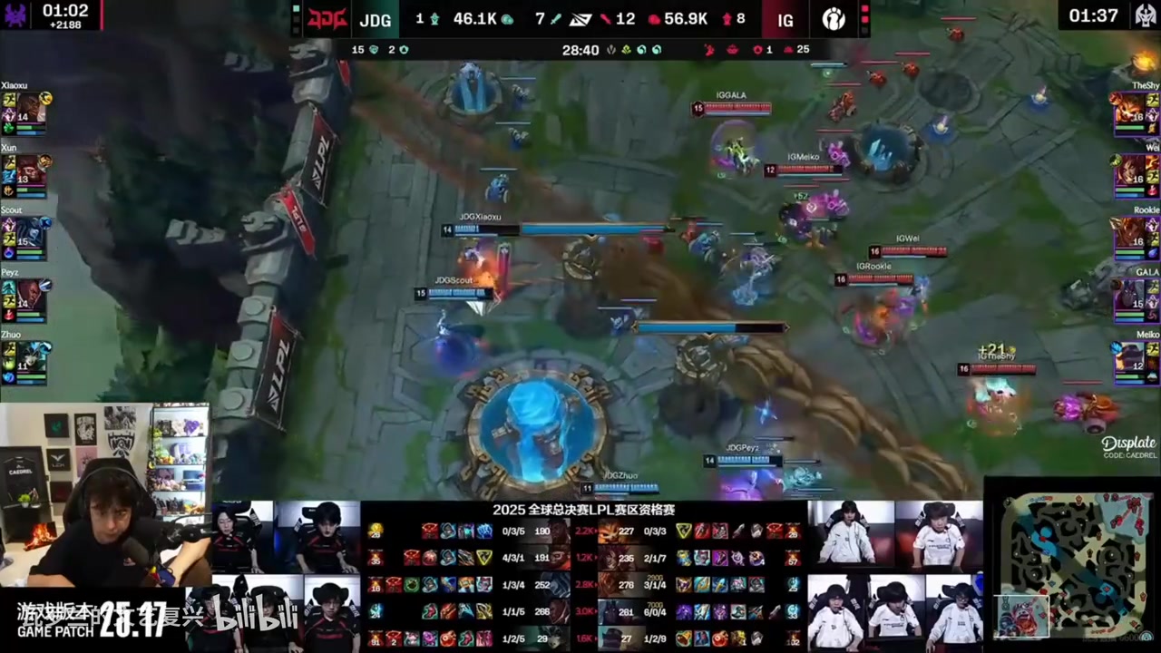 TheShy铁粉欧刚看IG战胜JDG：这就是TheShy！成了！-直播吧